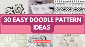 30 Easy Doodle Pattern Ideas You Can Really Sketch Anywhere! - The ...