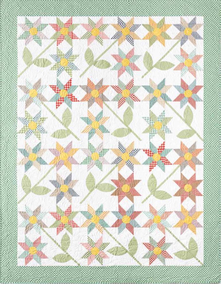 20+ Lovely Sunflower Quilt Patterns You’d Want to Try - The Modern Field