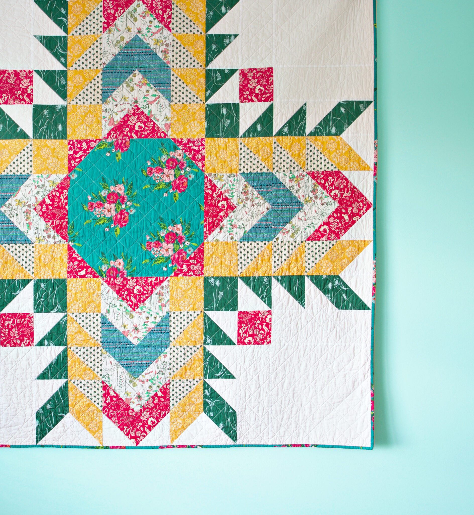 20+ Lovely Sunflower Quilt Patterns You’d Want to Try - The Modern Field