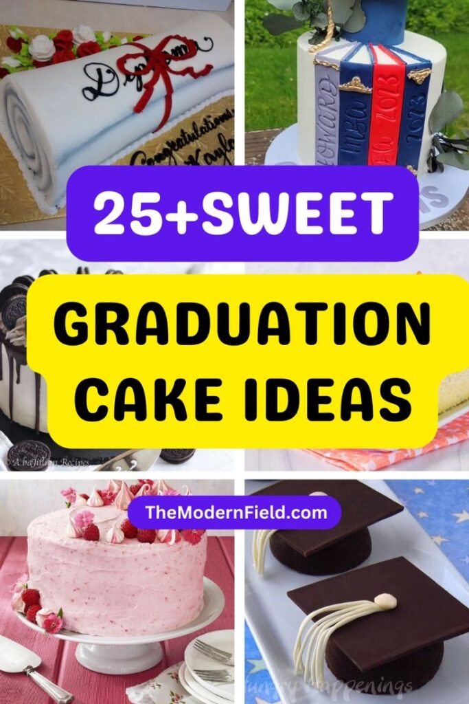 25+ Graduation Cake Ideas to Make Your Party the Most Instagrammable ...