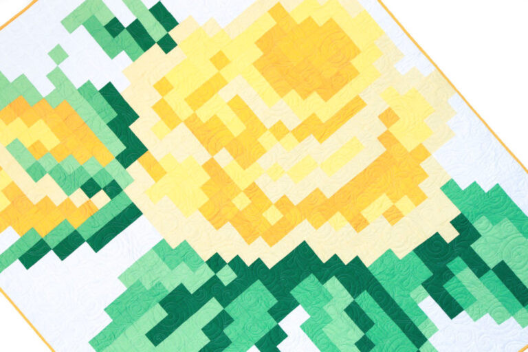 16 Stunning Flower Quilt Patterns to Spruce Up Your Home - The Modern Field