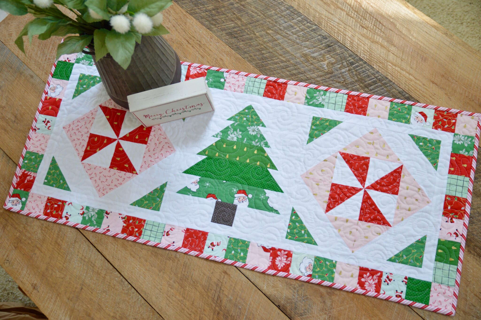 10 Free Christmas Tree Quilt Patterns for a Festive Home - The Modern Field