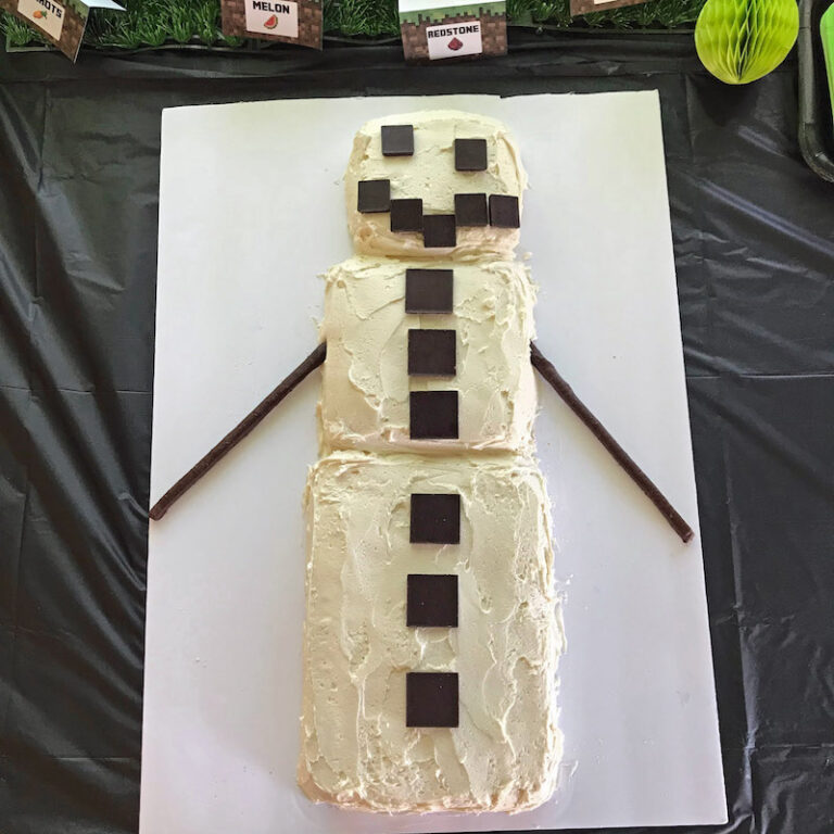 10 Epic Minecraft Cake Ideas for a Surprise Birthday - The Modern Field