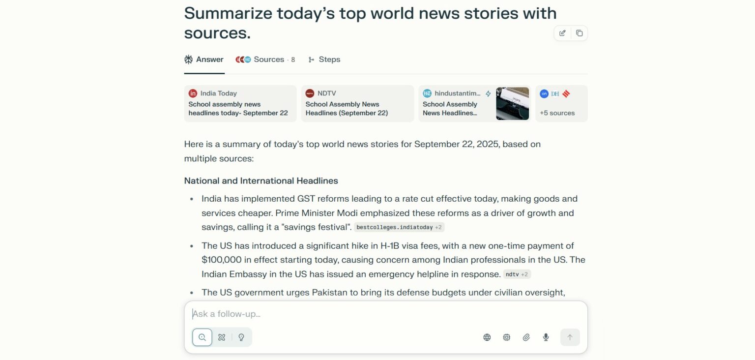 Perplexity AI: 7 Best Daily Prompts I use and How to Get Its Browser Free